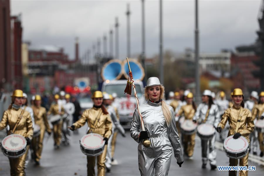 World Youth Festival parade held in Moscow- China.org.cn