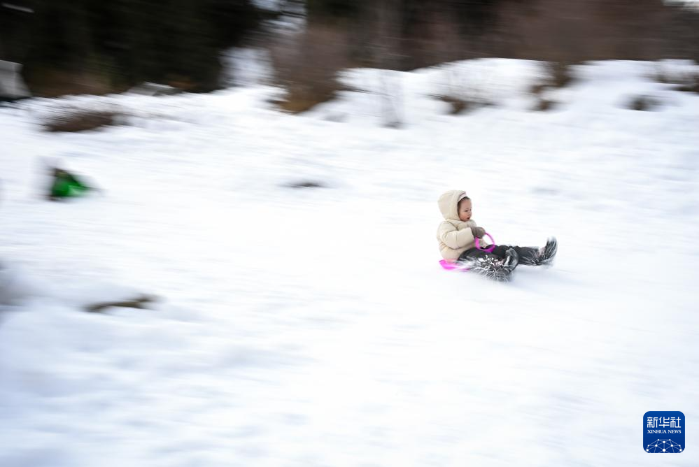 阿拉木图: 冬日雪趣_中国网