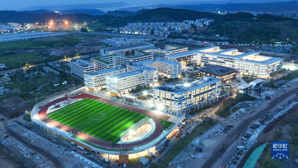 Sichuan : achèvement du nouveau campus du collège de la ville de Yibin