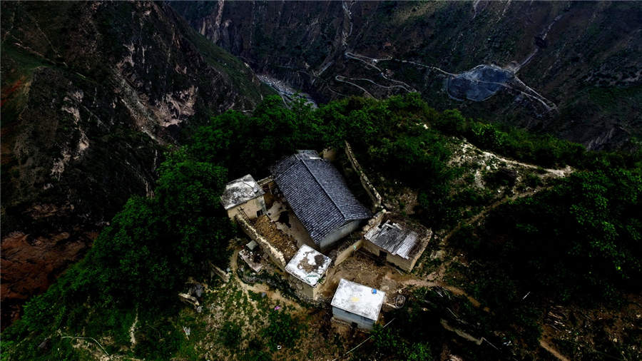 Fotos von Dorf auf der Klippe_China.org.cn