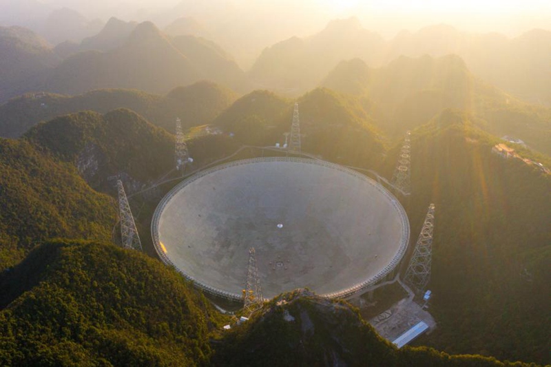 Chinas FAST-Teleskop entdeckt 509 neue Pulsare_China.org.cn