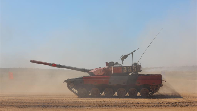 China erreicht das Finale im Panzer-Biathlon bei den Internationalen ...