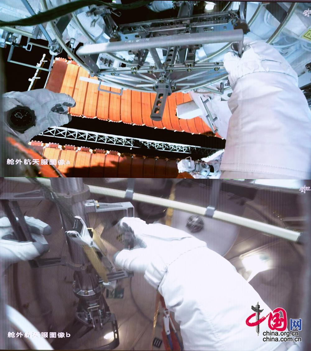 Shenzhou-15: Chinas Taikonauten absolvieren ersten Außenbordeinsatz ...