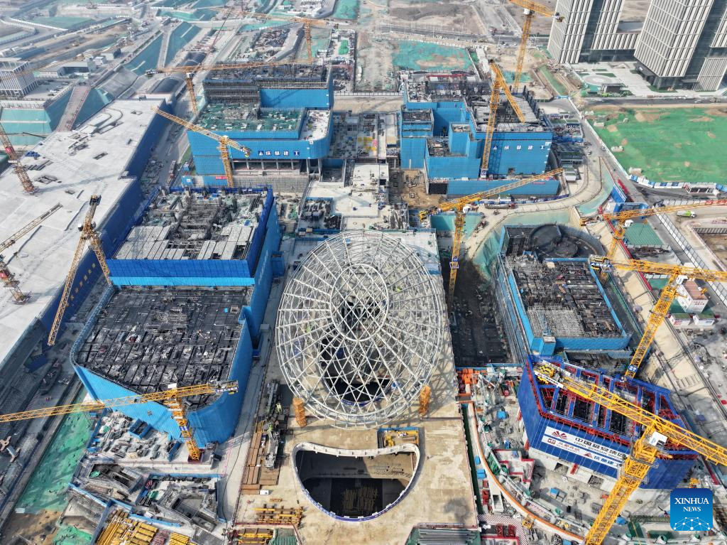 Baustellen in der Xiong'an New Area_China.org.cn