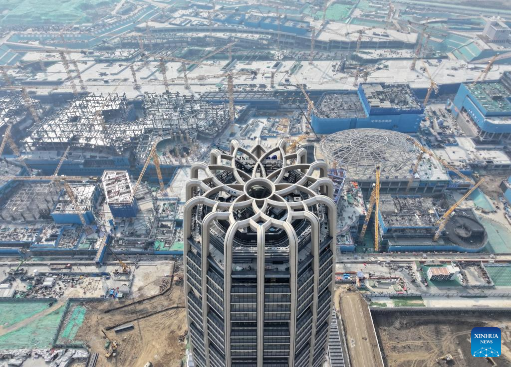 Baustellen in der Xiong'an New Area_China.org.cn