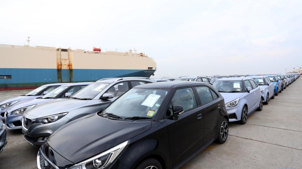 Chinas E-Auto-Exporte auf Rekordkurs_China.org.cn