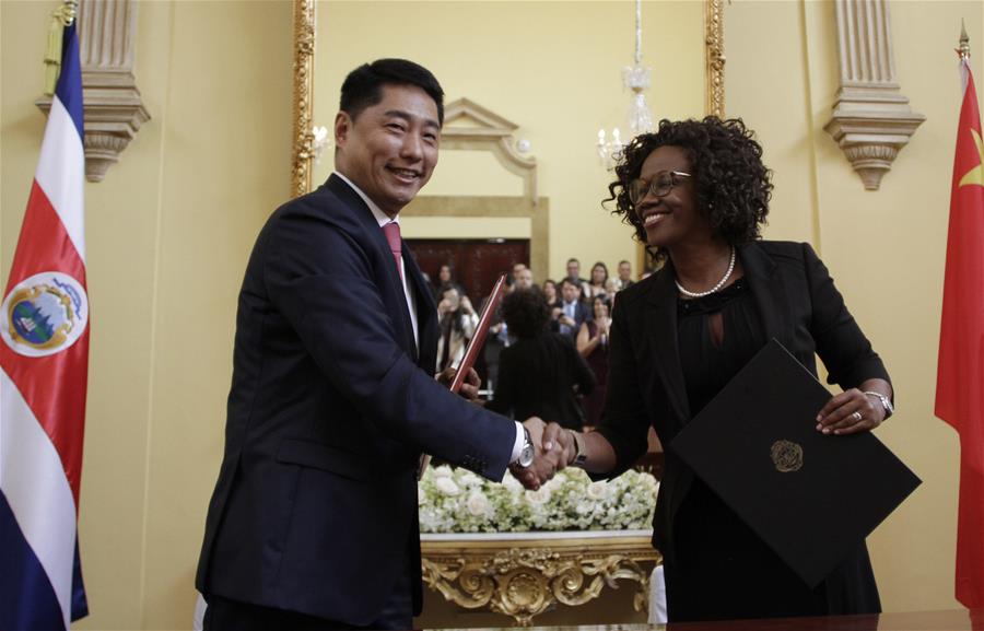 Costa Rica firma acuerdo con China para promover Iniciativa de la ...