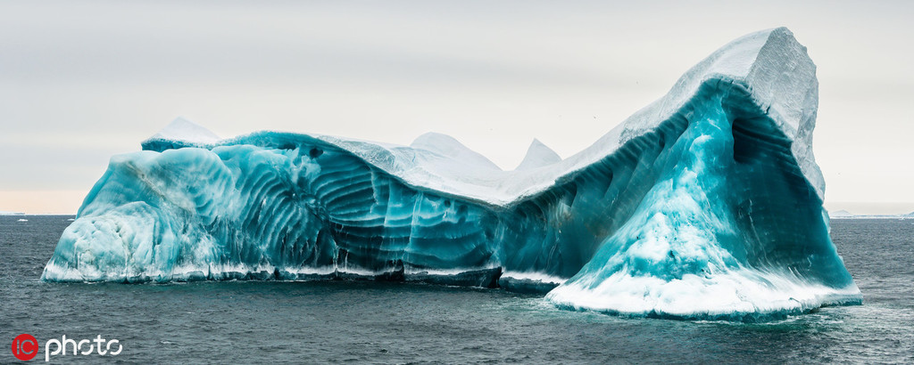 Aparece en Antártida un curioso iceberg de jade_Spanish.china.org.cn_中国 ...