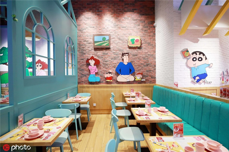 Un restaurante de Shanghai rinde homenaje a la serie de manga Crayon ...