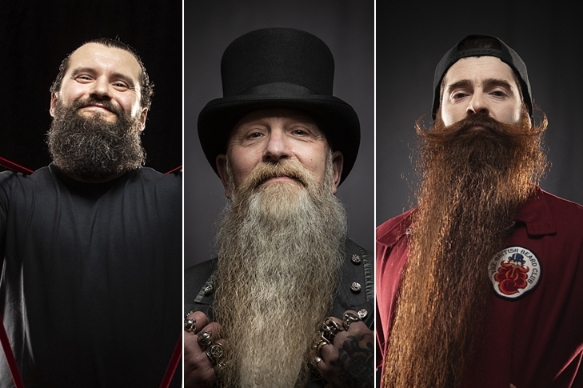 Personas en Inglaterra enseñan sus estilos de barba_Spanish.china.org ...