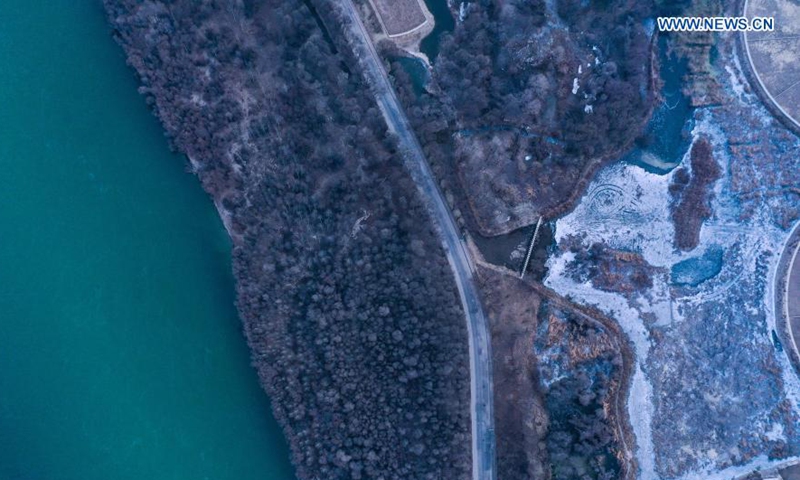 Vista del río Amarillo en Qinghai, noroeste de China_Spanish.china.org ...
