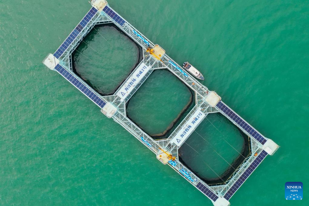 China presenta plataforma inteligente de acuicultura semisumergible y ...