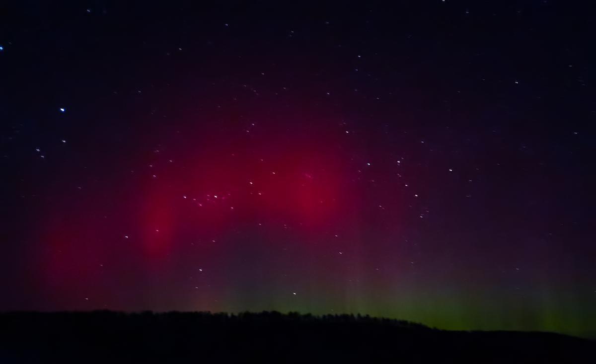 Las auroras boreales del norte de China_Spanish.china.org.cn_中国最权威的西班牙语新闻网站
