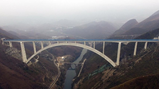 China's mega Beipan River bridge- China.org.cn