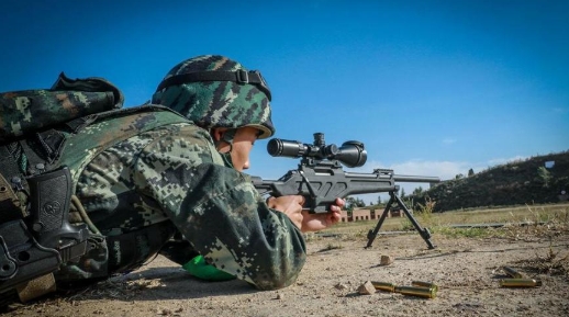 China's armed police force carries out sniper training- China.org.cn