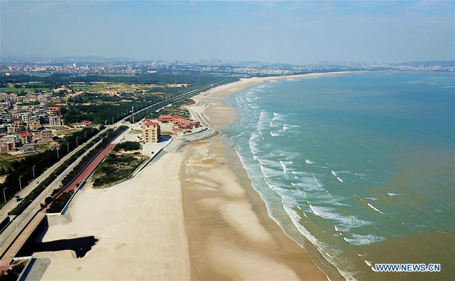 Shenhu Bay in China's Fujian- China.org.cn