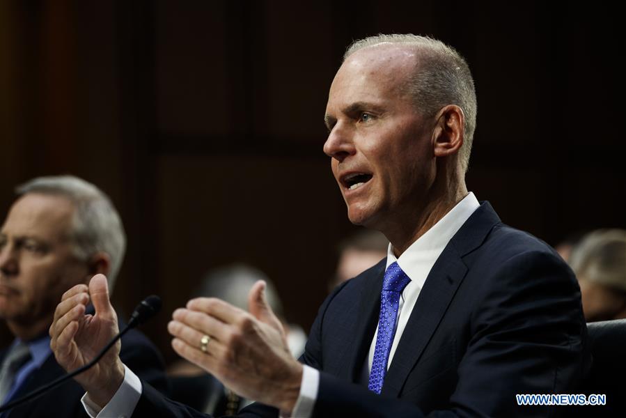 Boeing CEO under harsher criticism in 5-hour Congressional hearing ...