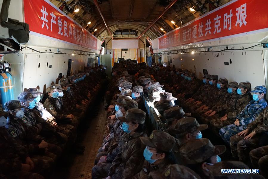 Military medical staff arrive in Wuhan- China.org.cn