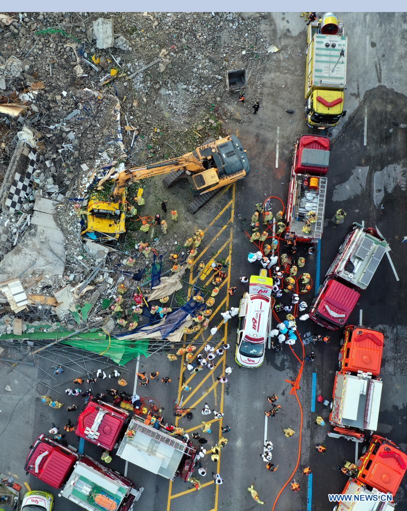 9 killed, 8 injured in S. Korea's building collapse- China.org.cn