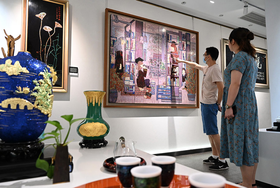 Lacquer art flourishing in Fujian- China.org.cn
