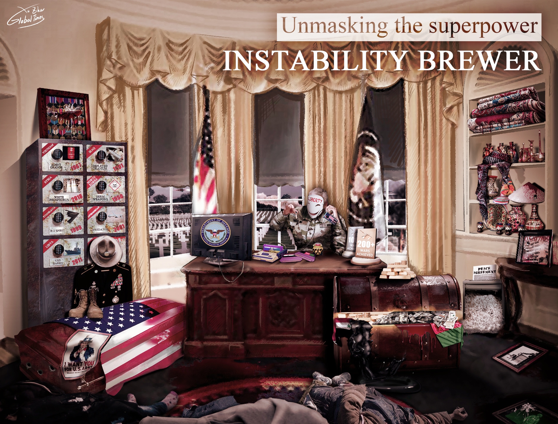 Instability brewer: Behind every war and turmoil in the world is shadow ...