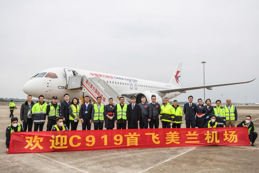 China's homegrown large jetliner receives over 1,000 orders - China.org.cn