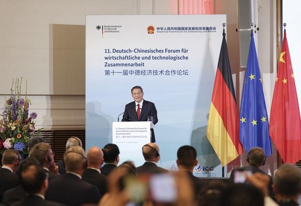 China, Germany should set example for strengthening China-Europe ...
