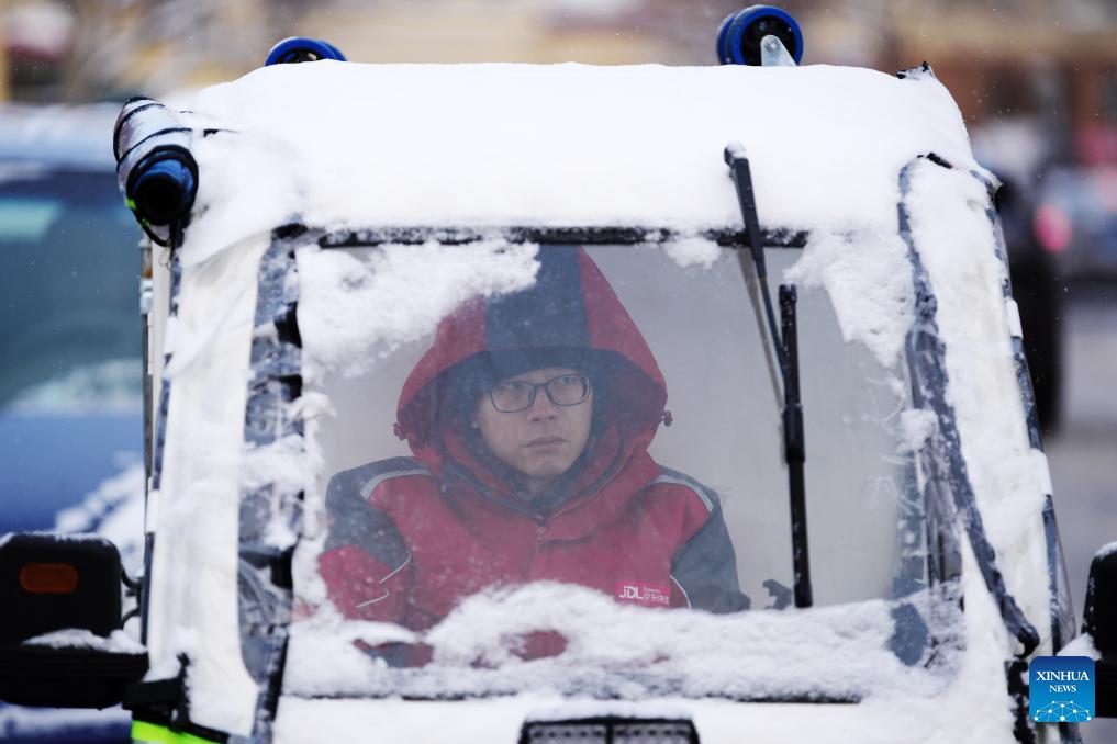 Cold wave sweeps across north China, yellow alert renewed- China.org.cn