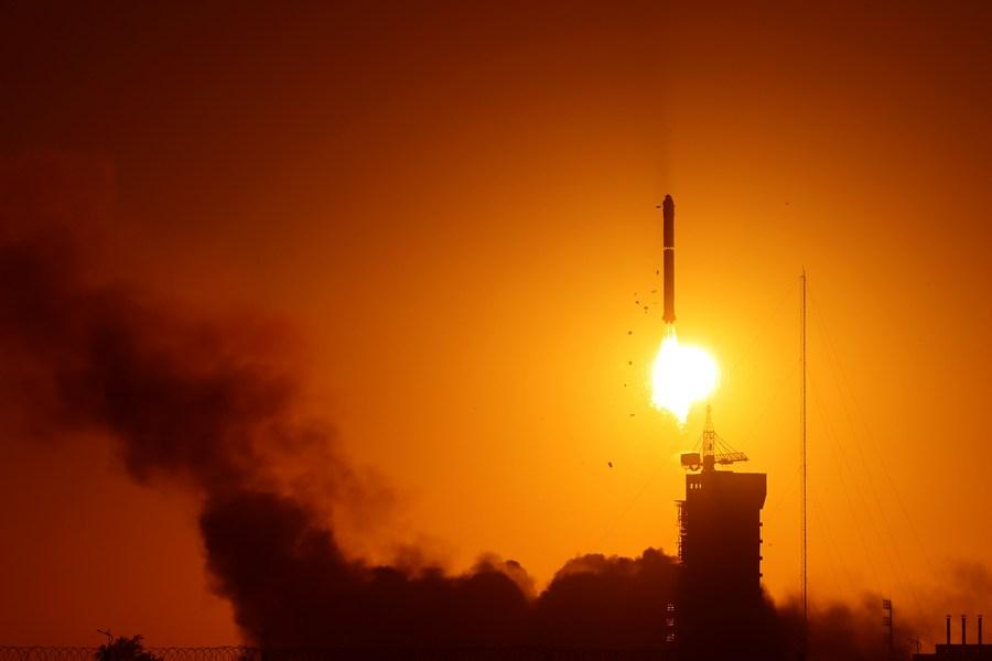 Chinese satellite captures images of strong solar flare- China.org.cn