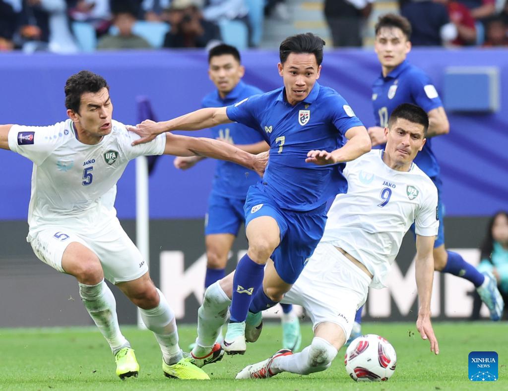 Uzbekistan edge Thailand to move into Asian Cup quarters - China.org.cn