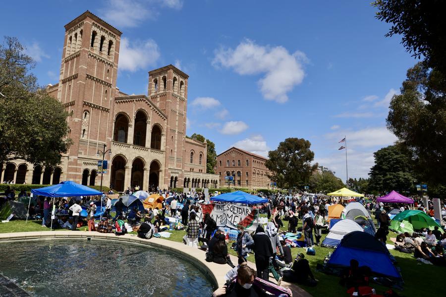 Columbia University encampment holds on as negotiation in progress ...