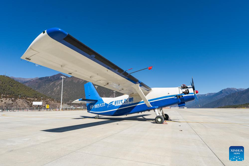 China's large drone completes pioneering plateau logistics flight ...