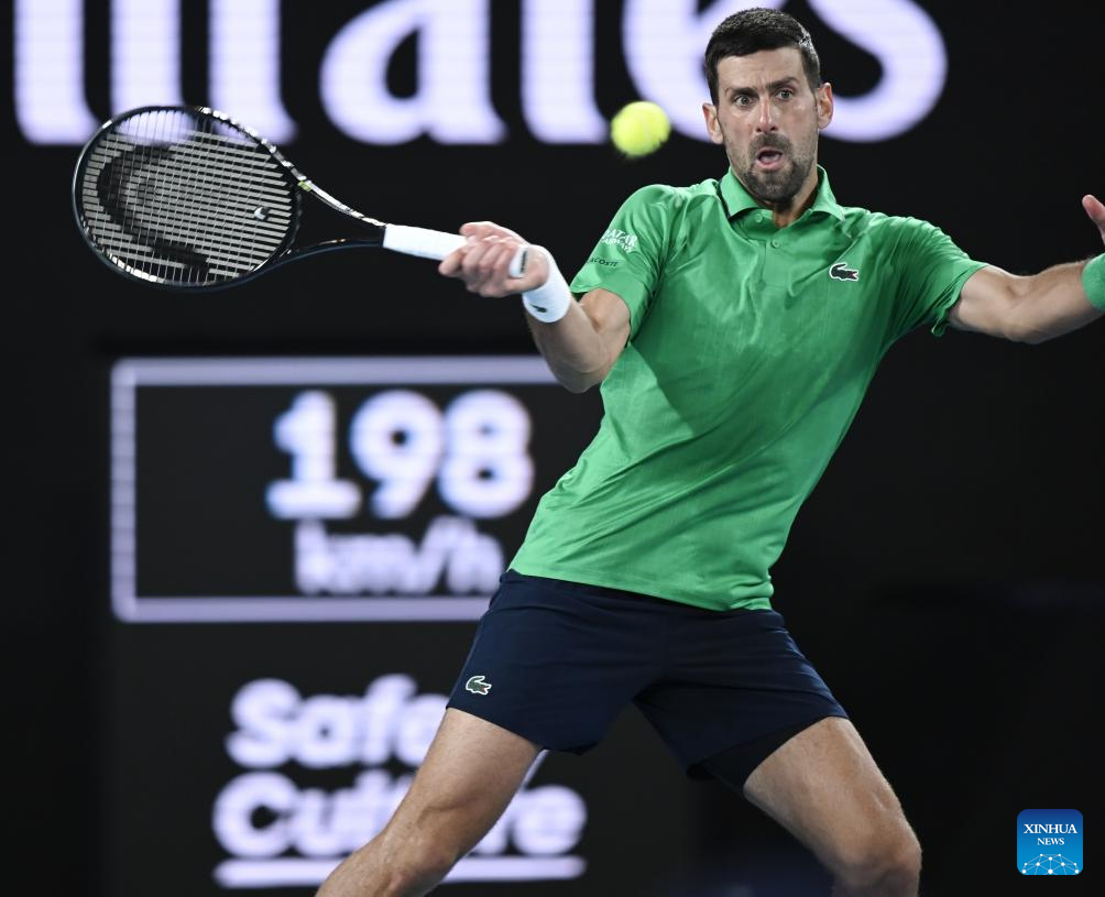 Djokovic claims 400th grand slam win to reach Australian Open 4th round ...